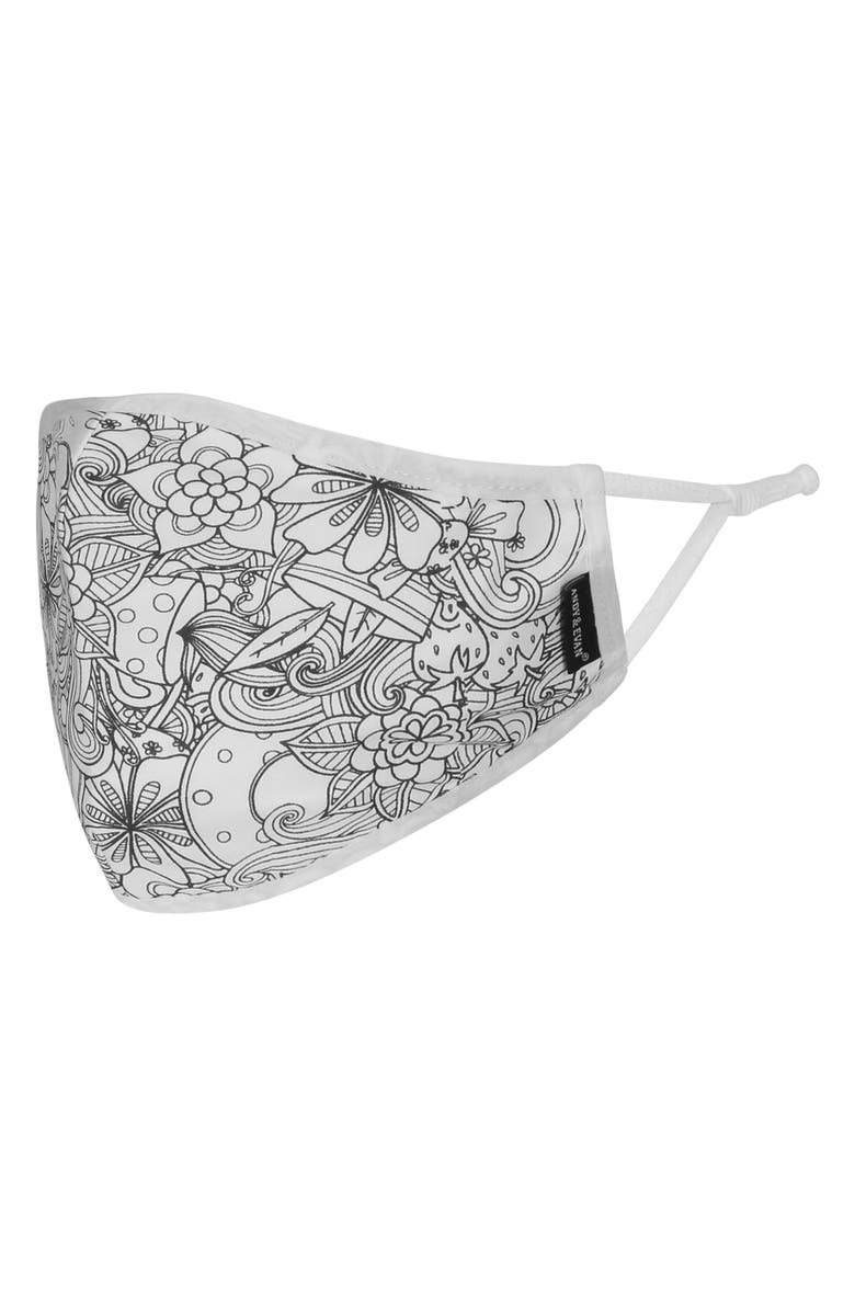 Andy & Evan Assorted 4-Pack Adult Color Your Own Face Masks Kit | Nordstrom