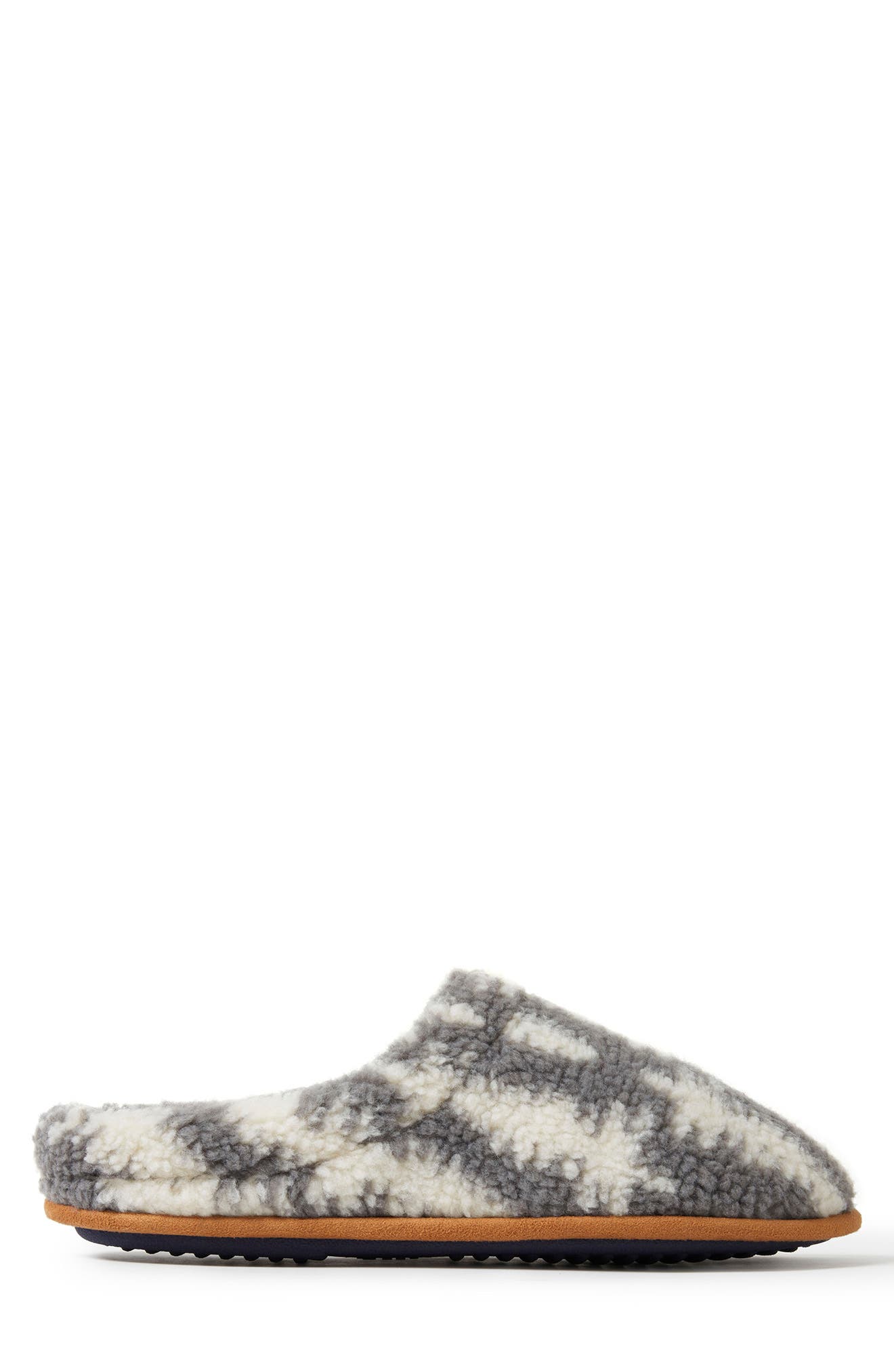 DEARFOAMS Teddy-Textured Tree Print Scuff Slipper (Women) | Nordstromrack