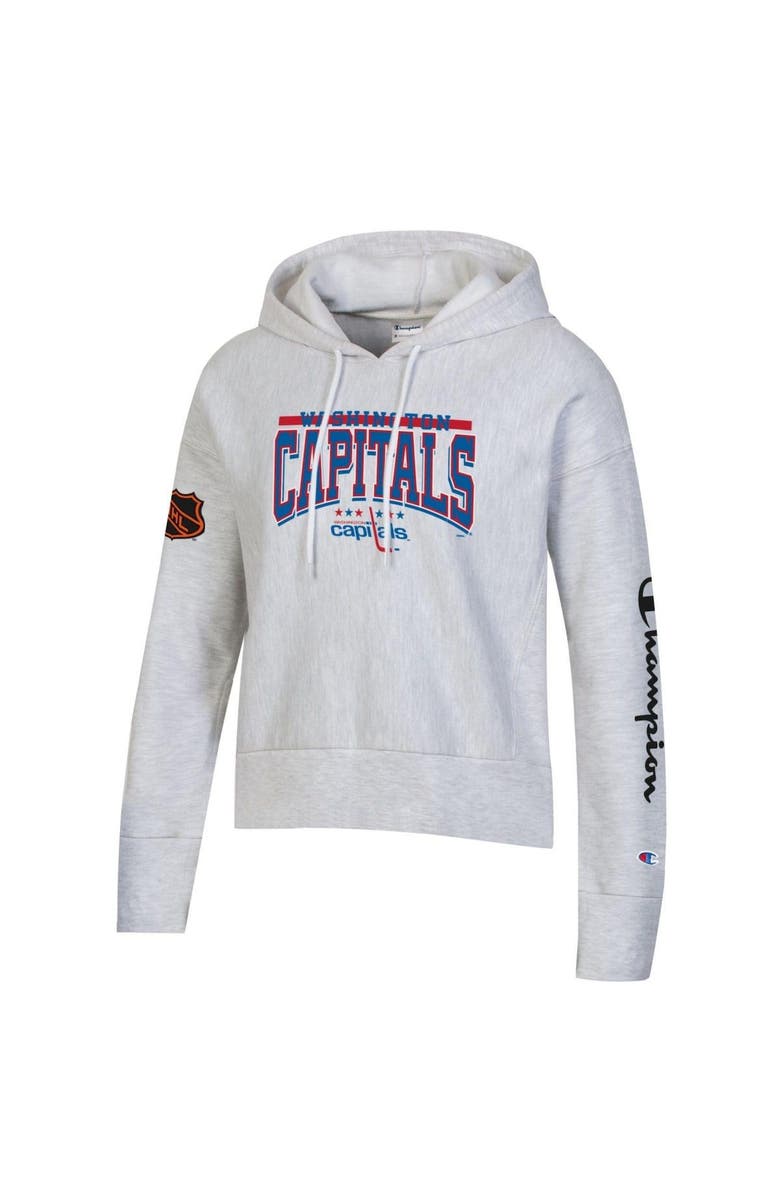 Champion Women's Champion Heathered Gray Washington Capitals Reverse ...