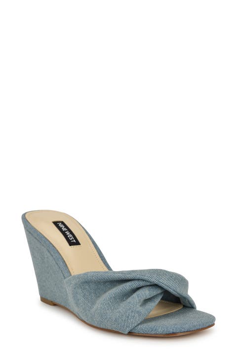 Blue Heeled Wedges | Nordstrom