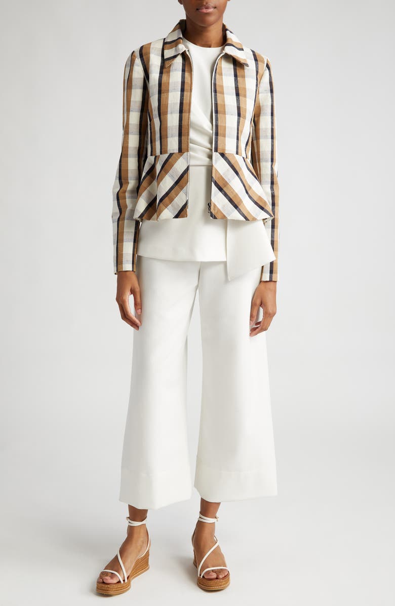 Lela Rose Asymmetric Button Detail Top | Nordstromrack