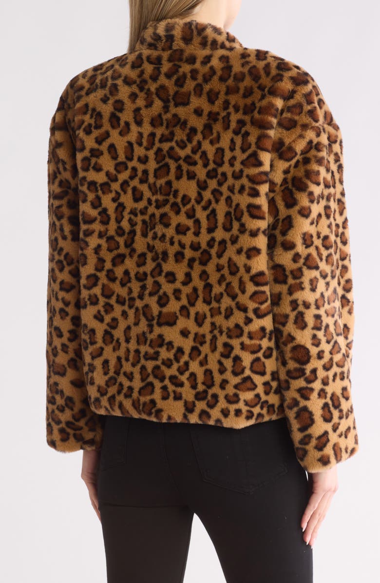 NSR Leopard Faux Fur Jacket | Nordstromrack