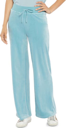 NYDJ Velour Wide Leg Pants | Nordstrom