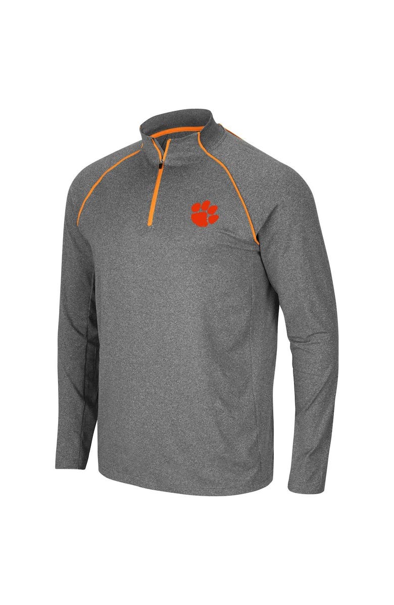 COLOSSEUM Men's Colosseum Heathered Charcoal Clemson Tigers Robert ...