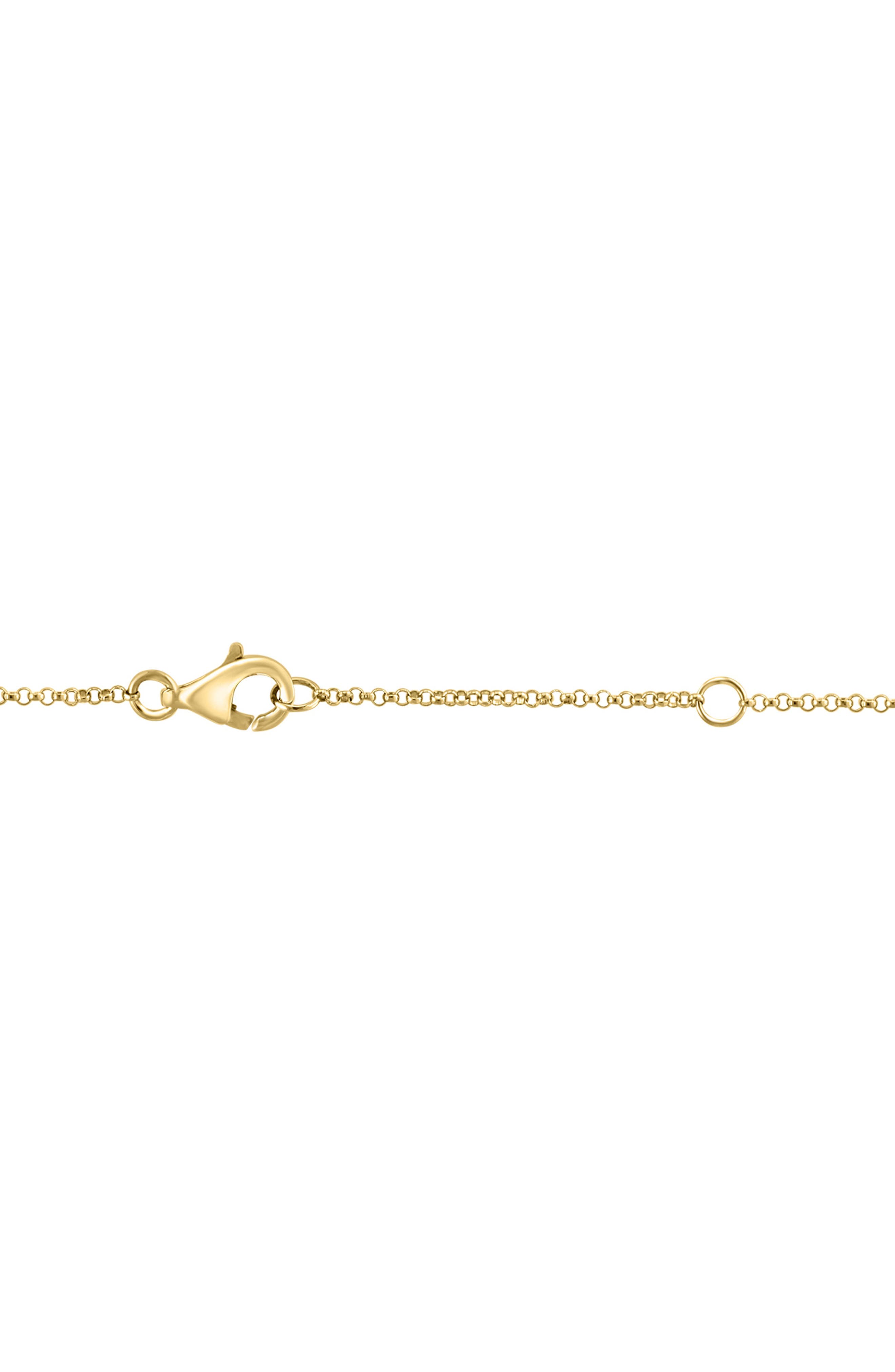 EFFY Diamond 'P' Initial Pendant Necklace | Nordstromrack