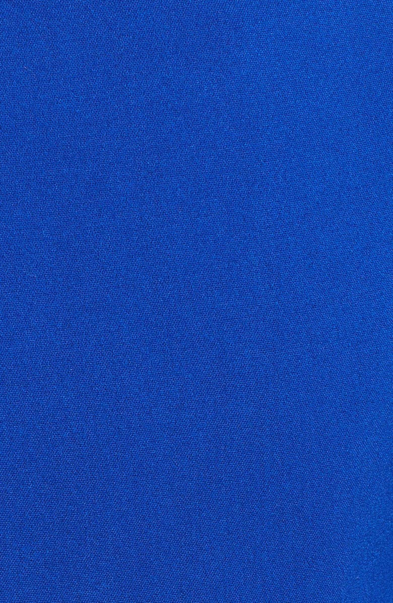 Eliza J Belted Double Crepe Fit & Flare Dress | Nordstrom