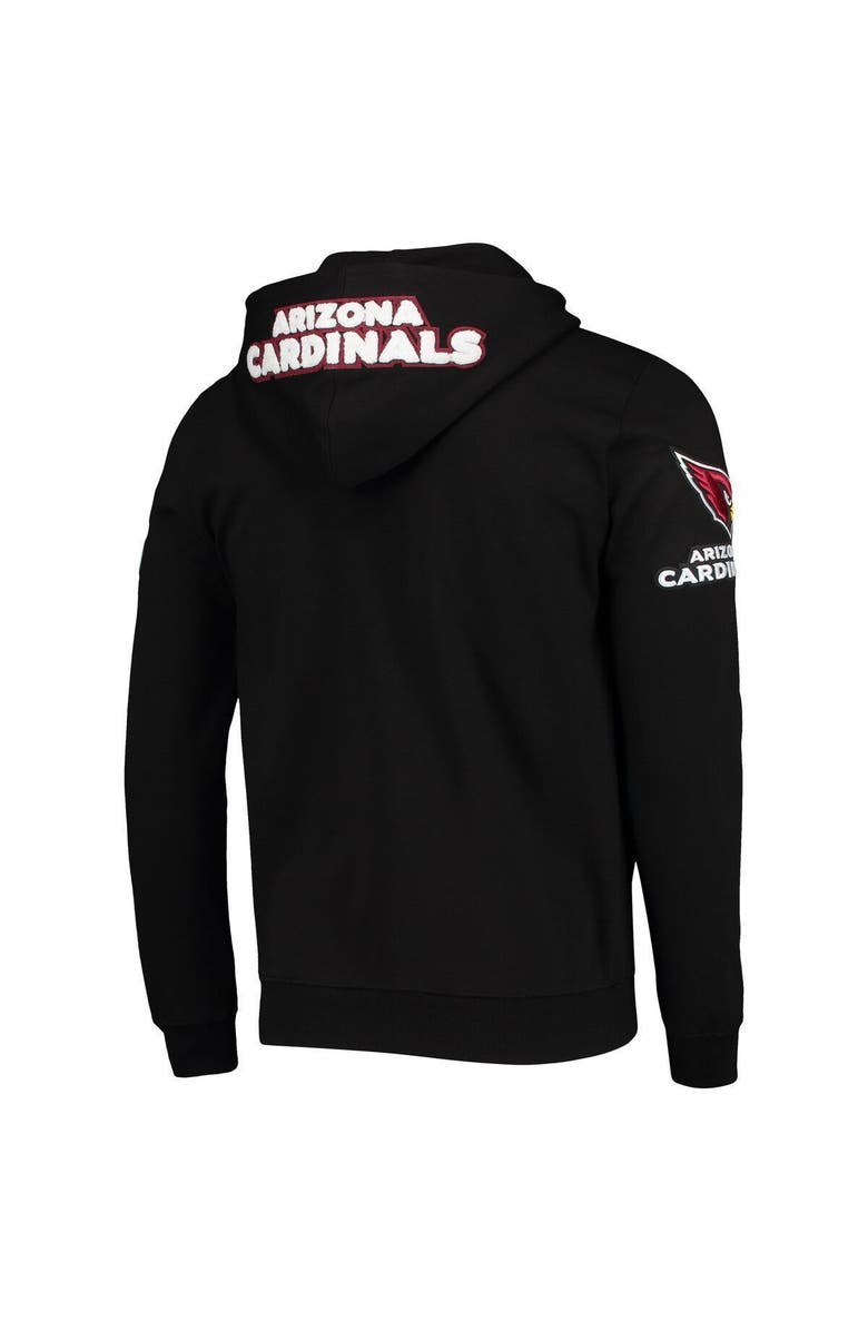 PRO STANDARD Men's Pro Standard Black Arizona Cardinals 4-Hit Full-Zip ...