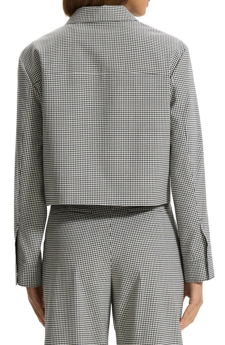Theory Tailor Stretch Wool Crop Jacket | Nordstromrack