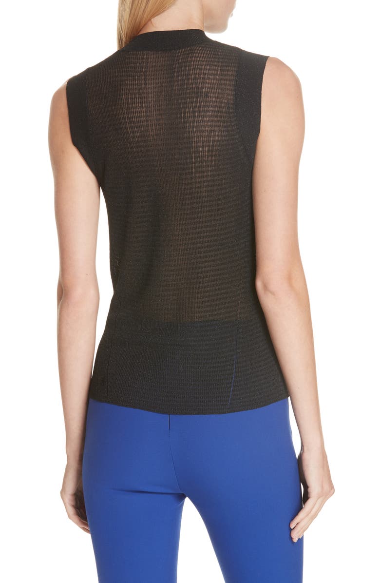 rag & bone Raina Metallic Stripe Tank Top | Nordstromrack