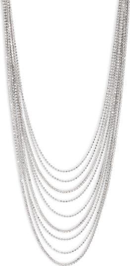 Nordstrom Tennis & Ball Chain Layered Necklace | Nordstromrack