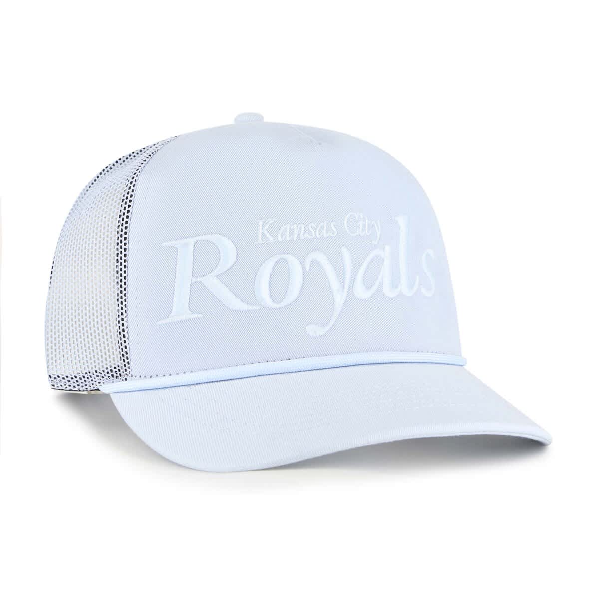 '47 Men's '47 Light Blue Kansas City Royals Foundation Script Hitch ...