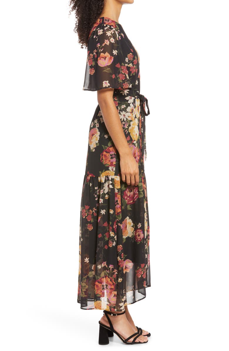 Donna Ricco Tiered Tulip Hem Dress | Nordstromrack