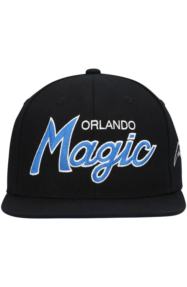 Mitchell & Ness Men's Mitchell & Ness Black Orlando Magic Hardwood ...