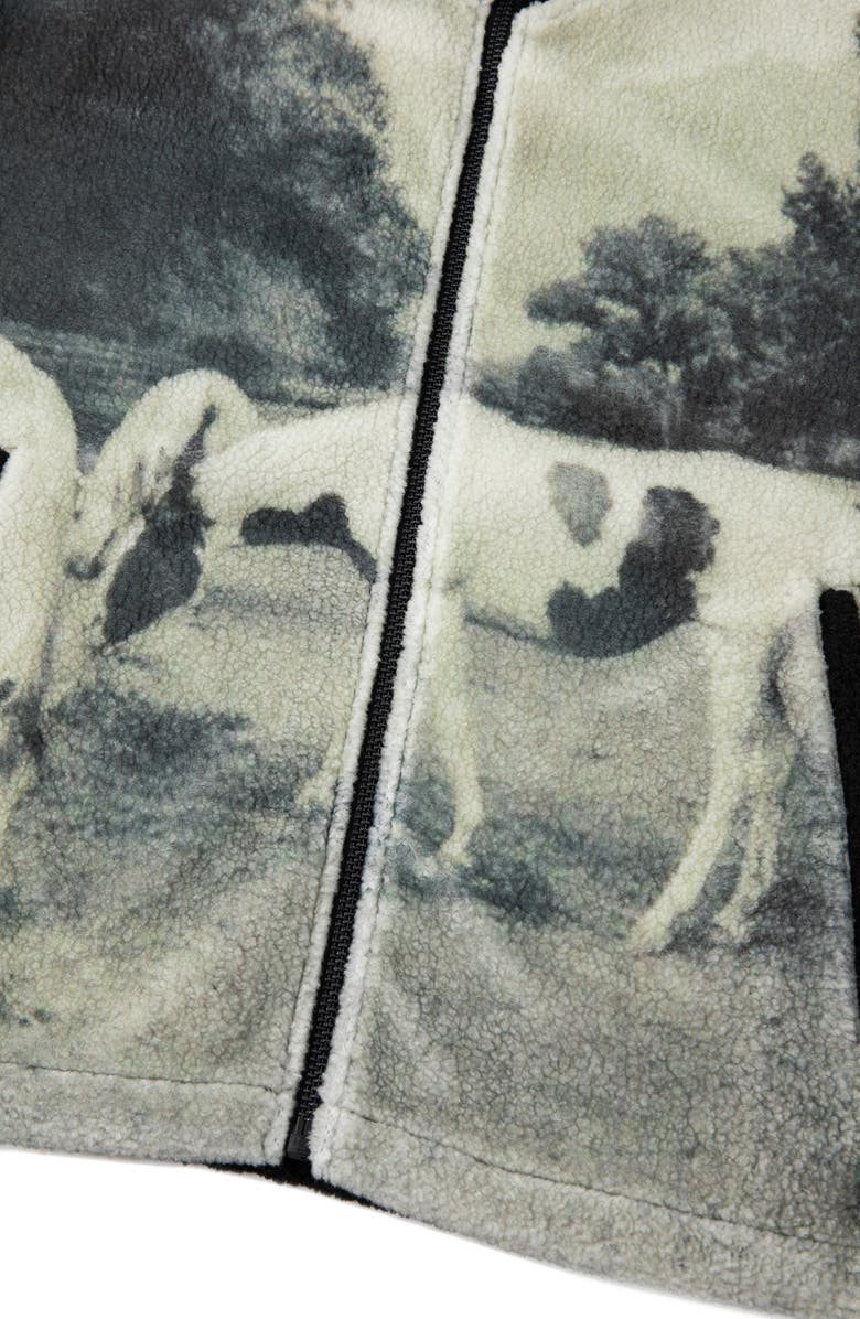 Profound Horses Oversize Fleece Jacket | Nordstromrack