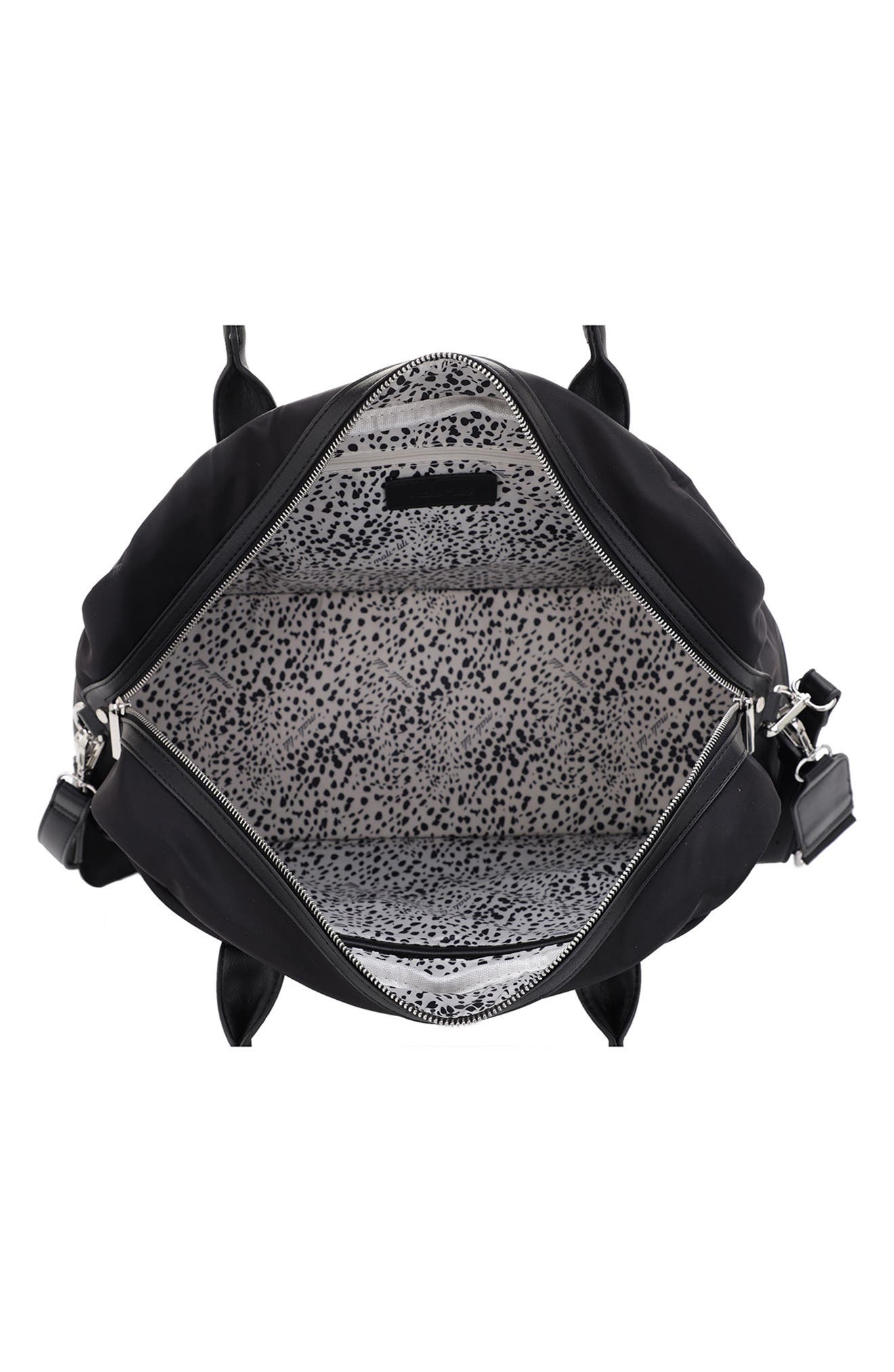 Mali + Lili Riley Nylon & Vegan Leather Weekend Travel Bag | Nordstrom