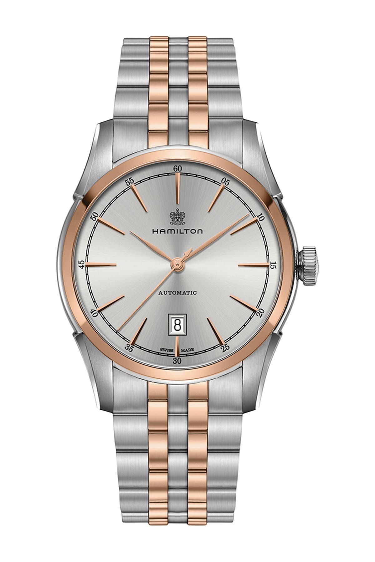 Hamilton Men's Two Tone Spirit of Liberty Bracelet Watch, 42mm ...