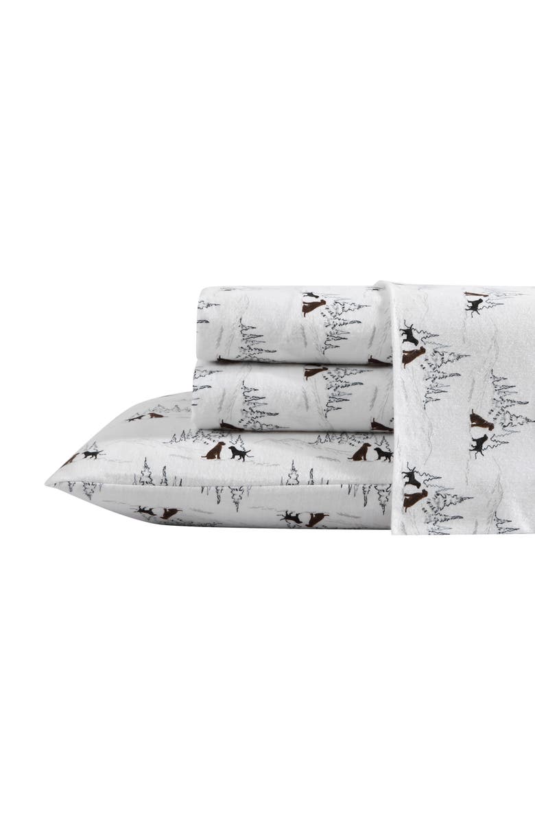 Eddie Bauer Dog Friends Holiday Flannel Sheet Set | Nordstromrack