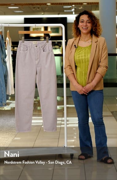 ÉTICA Tyler High Waist Straight Leg Ankle Jeans (Women) | Nordstromrack