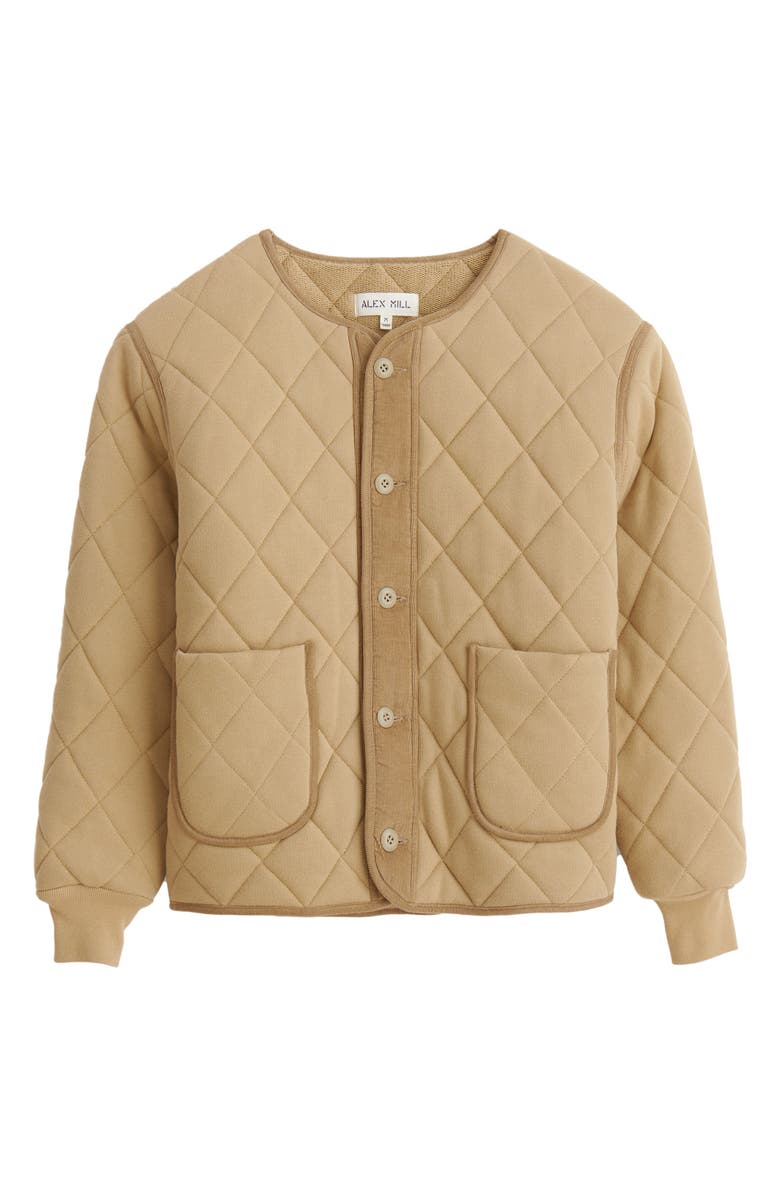 Alex Mill Quilted Cotton Fleece Jacket | Nordstromrack