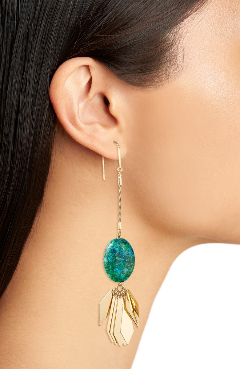 Isabel Marant Amazonite Drop Earrings | Nordstrom
