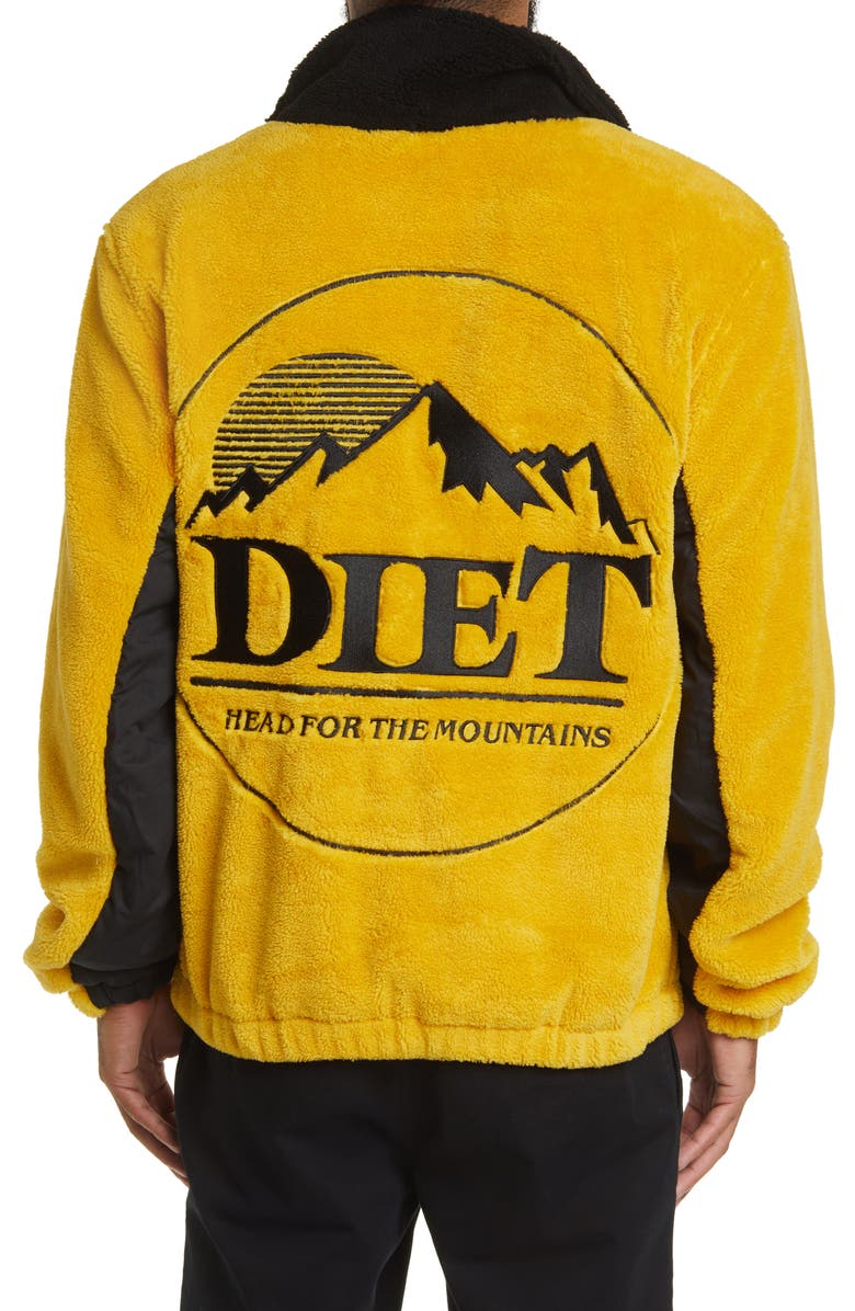 DIET STARTS MONDAY Men's Mountain Fleece Quarter Zip Pullover | Nordstrom