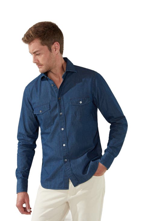 Denim Shirts for Men | Nordstrom