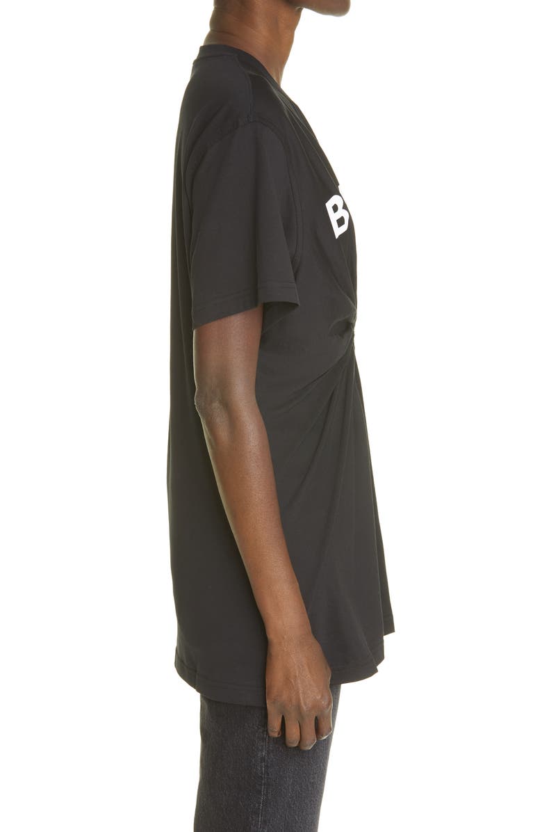 Burberry Virginia Oversize Cutout Logo Graphic Tee | Nordstromrack