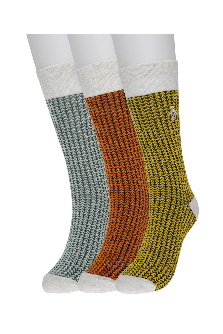 3-Pack Houndstooth Crew Socks (Men) | Nordstromrack