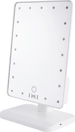 ELLE BEAUTY Light-Up Vanity Bluetooth Mirror with Speaker & Wireless ...
