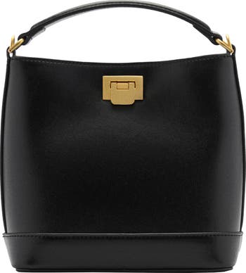 MANGO Mini Faux Leather Shopper Bag | Nordstrom