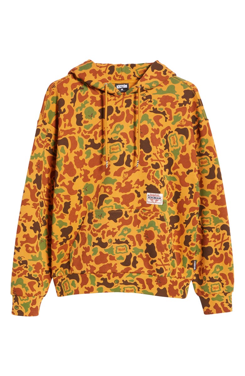 ICECREAM Men's Camo Print Work Hoodie | Nordstromrack