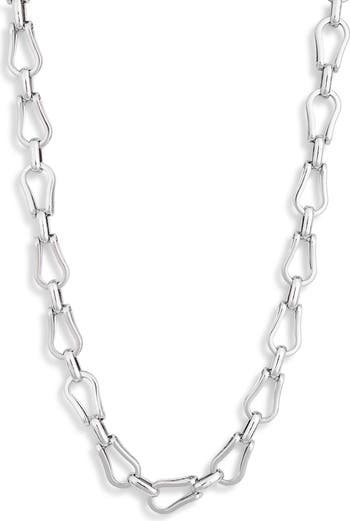 NORDSTROM RACK Stainless Steel Chain Necklace | Nordstromrack