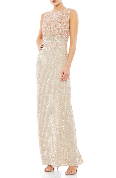 Women's Beige Formal Dresses & Evening Gowns | Nordstrom