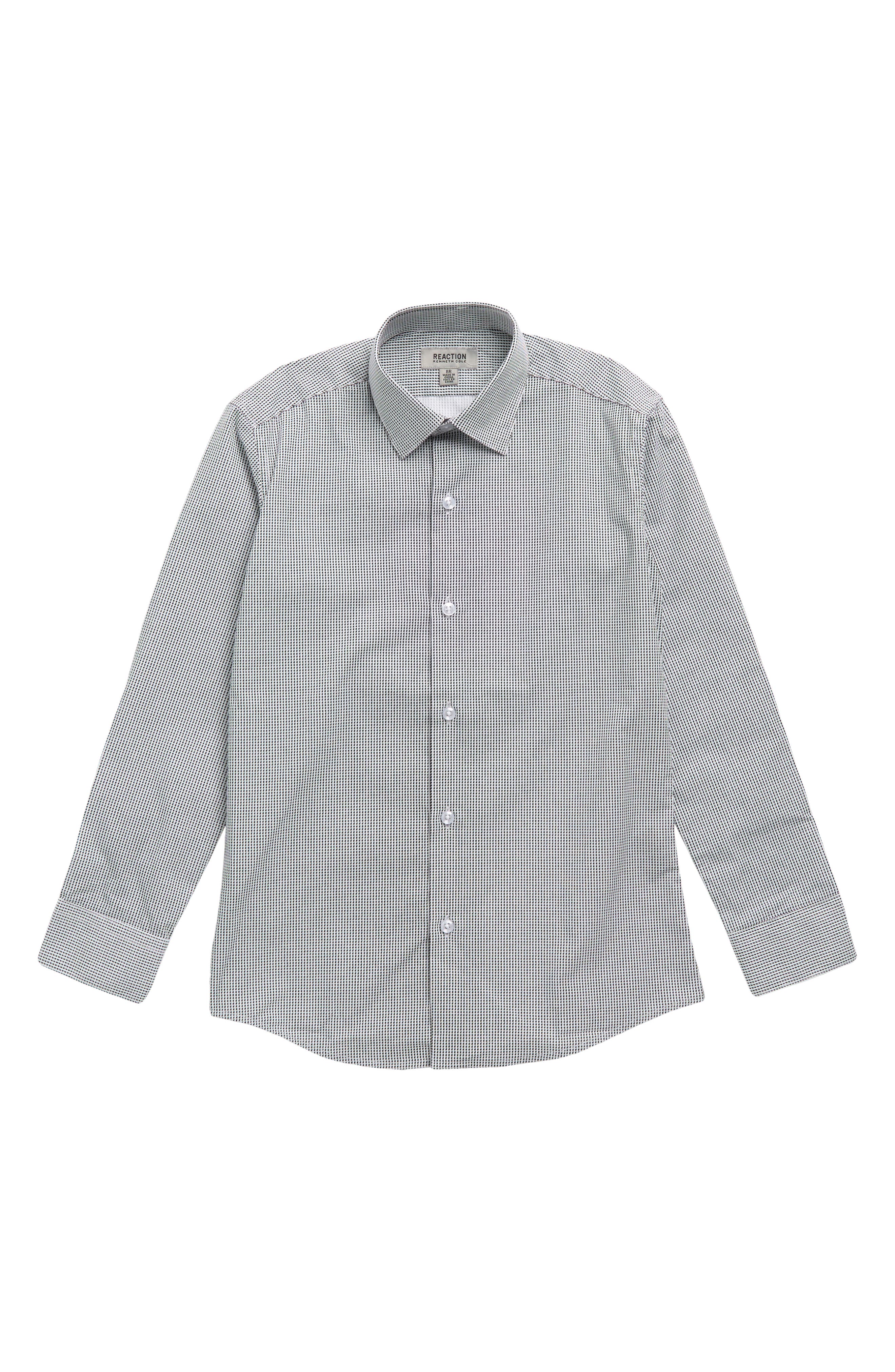 Kenneth Cole Reaction Kids' Dress Shirt & Tie Set | Nordstromrack