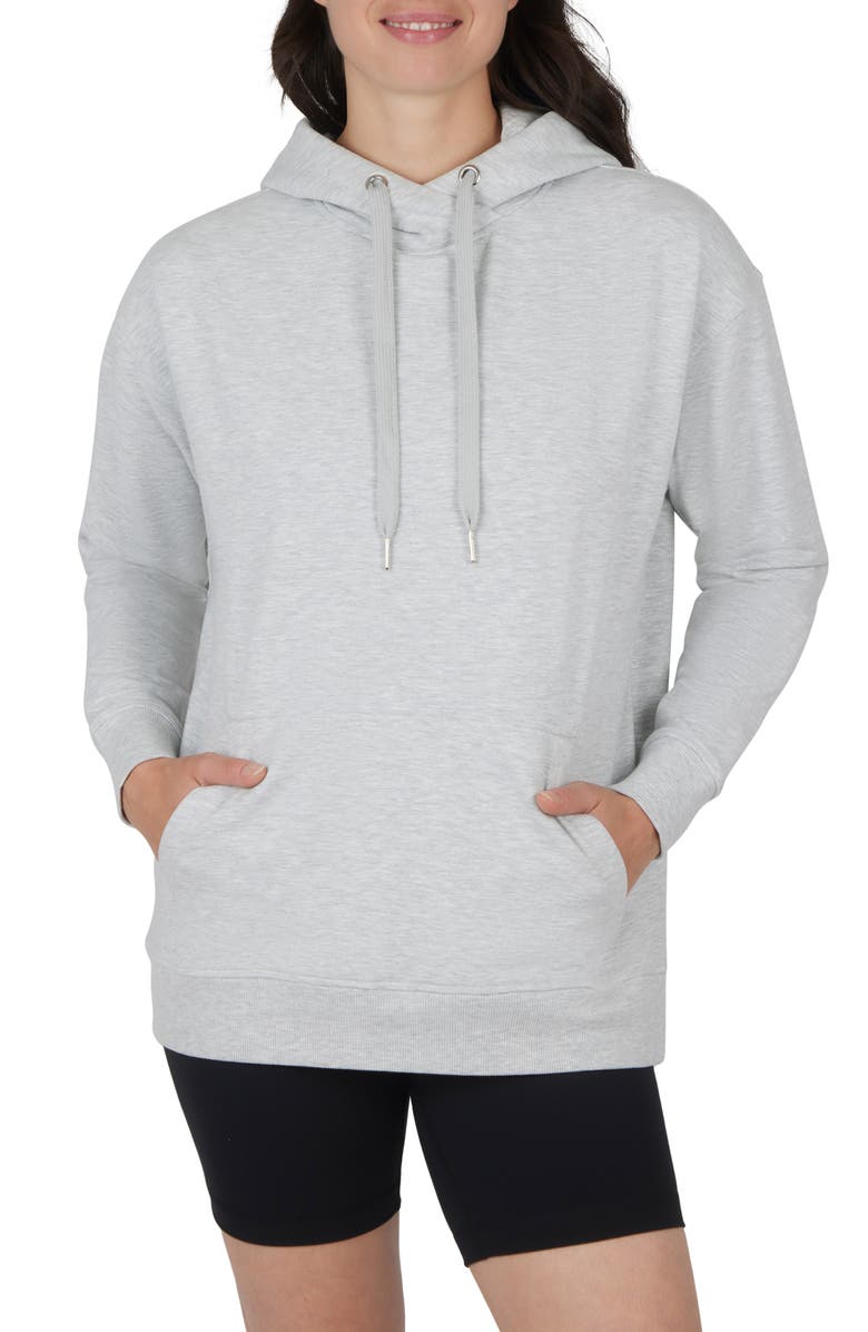 90 DEGREE BY REFLEX Cloud Plush Saturdazed Oversize Hoodie & Biker ...
