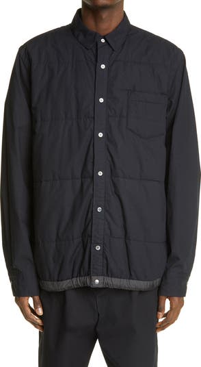 Sacai Quilted Cotton Shirt Jacket | Nordstromrack