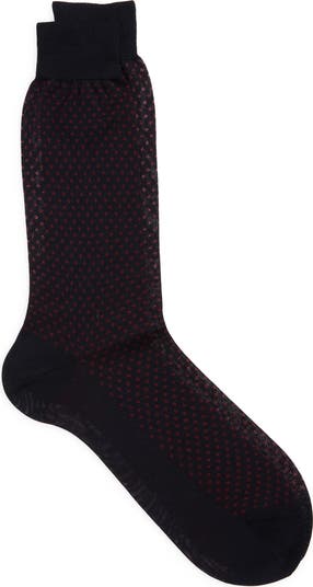 Canali Micropattern Dress Socks | Nordstrom