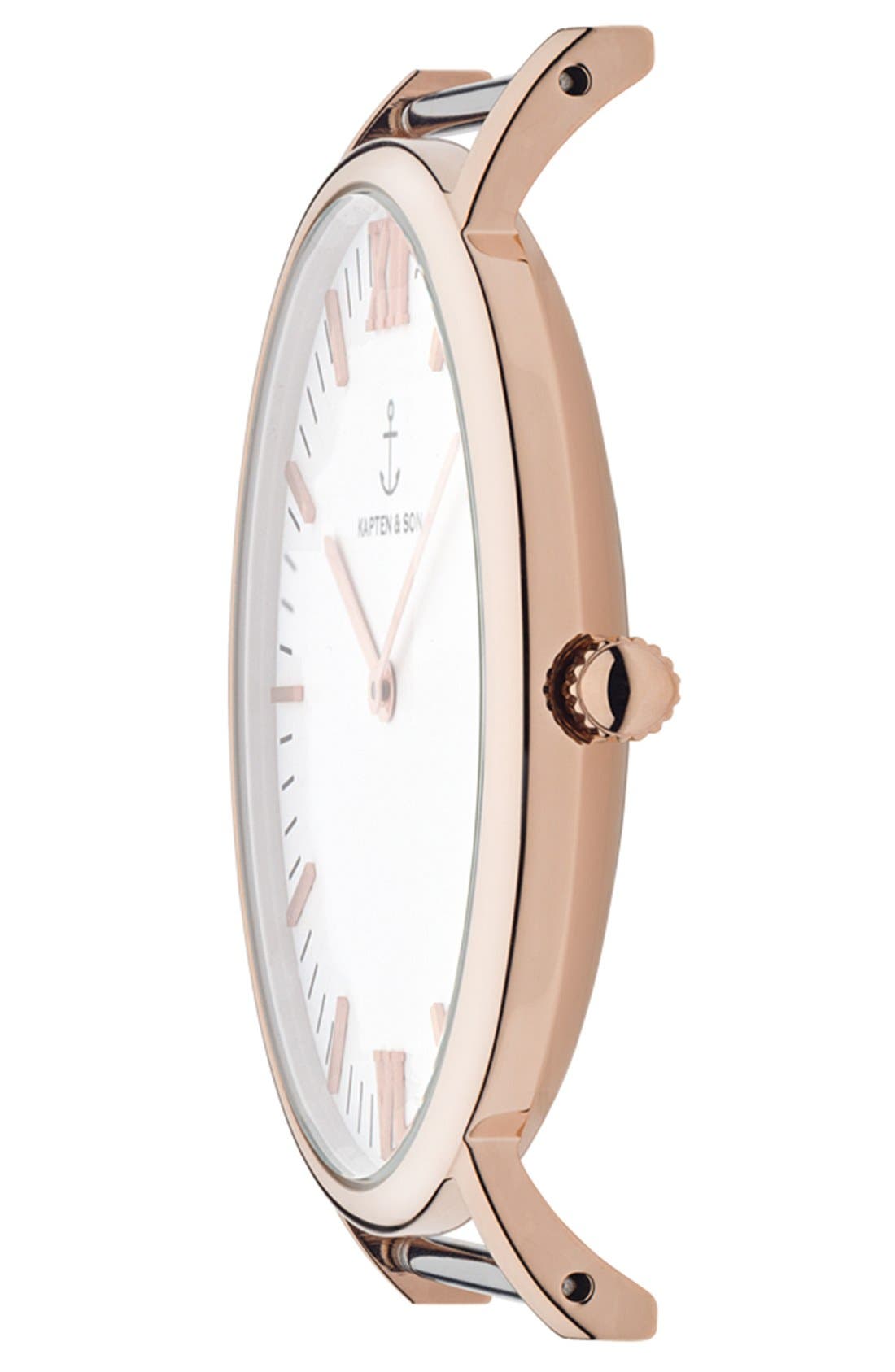 Kapten & Son Campus Canvas Strap Watch, 40mm | Nordstrom