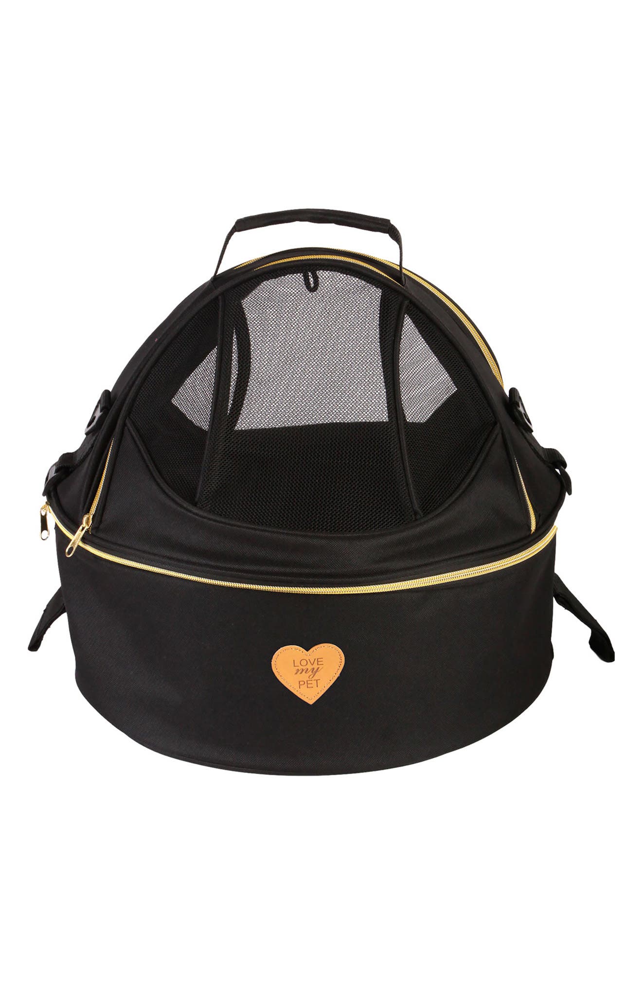 PET LIFE Air-Venture Dual Zip Airline-Approved Panoramic Circular ...