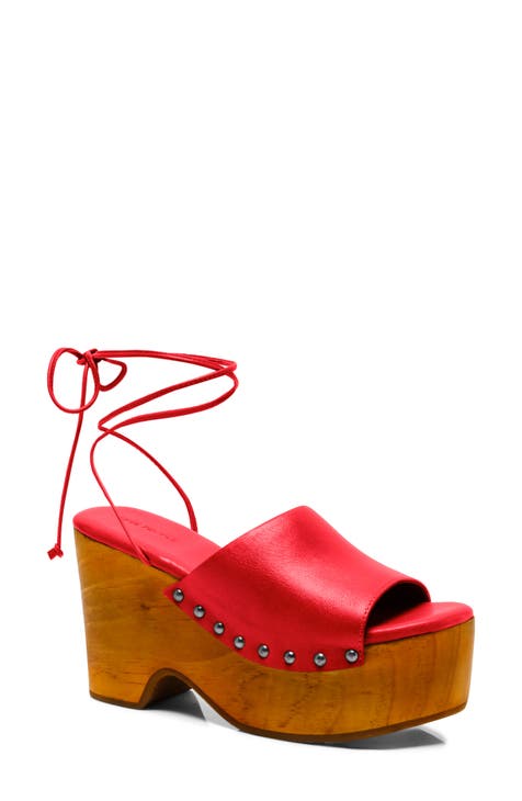 Women's Red Heeled Sandals | Nordstrom
