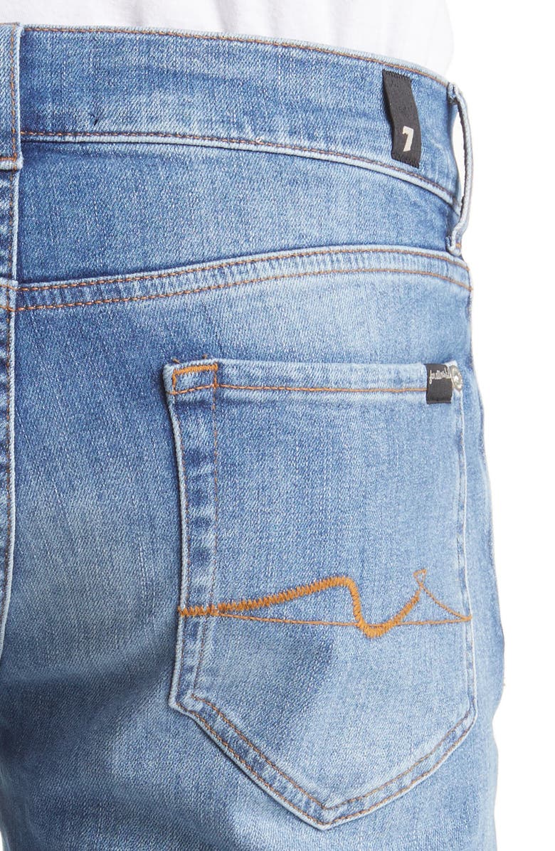 7 For All Mankind Slimmy Squiggle Slim Fit Tapered Jeans | Nordstromrack