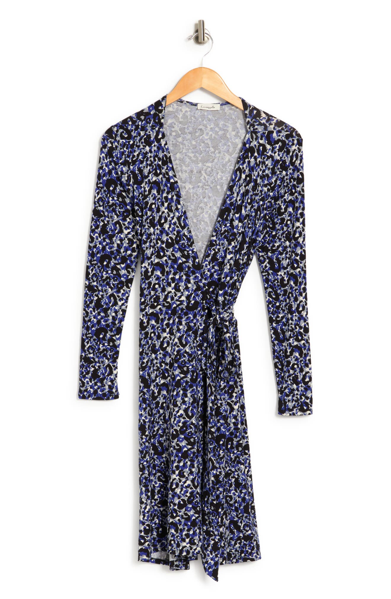Loveappella Long Sleeve Wrap Dress | Nordstromrack