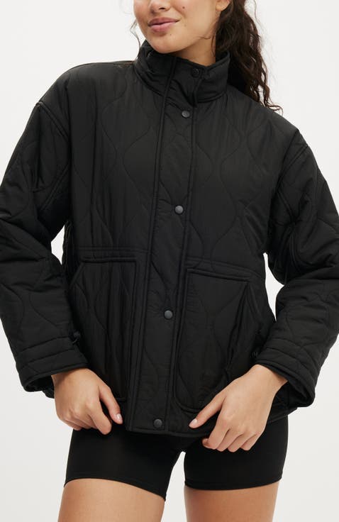 Women's Black Quilted Jackets | Nordstrom