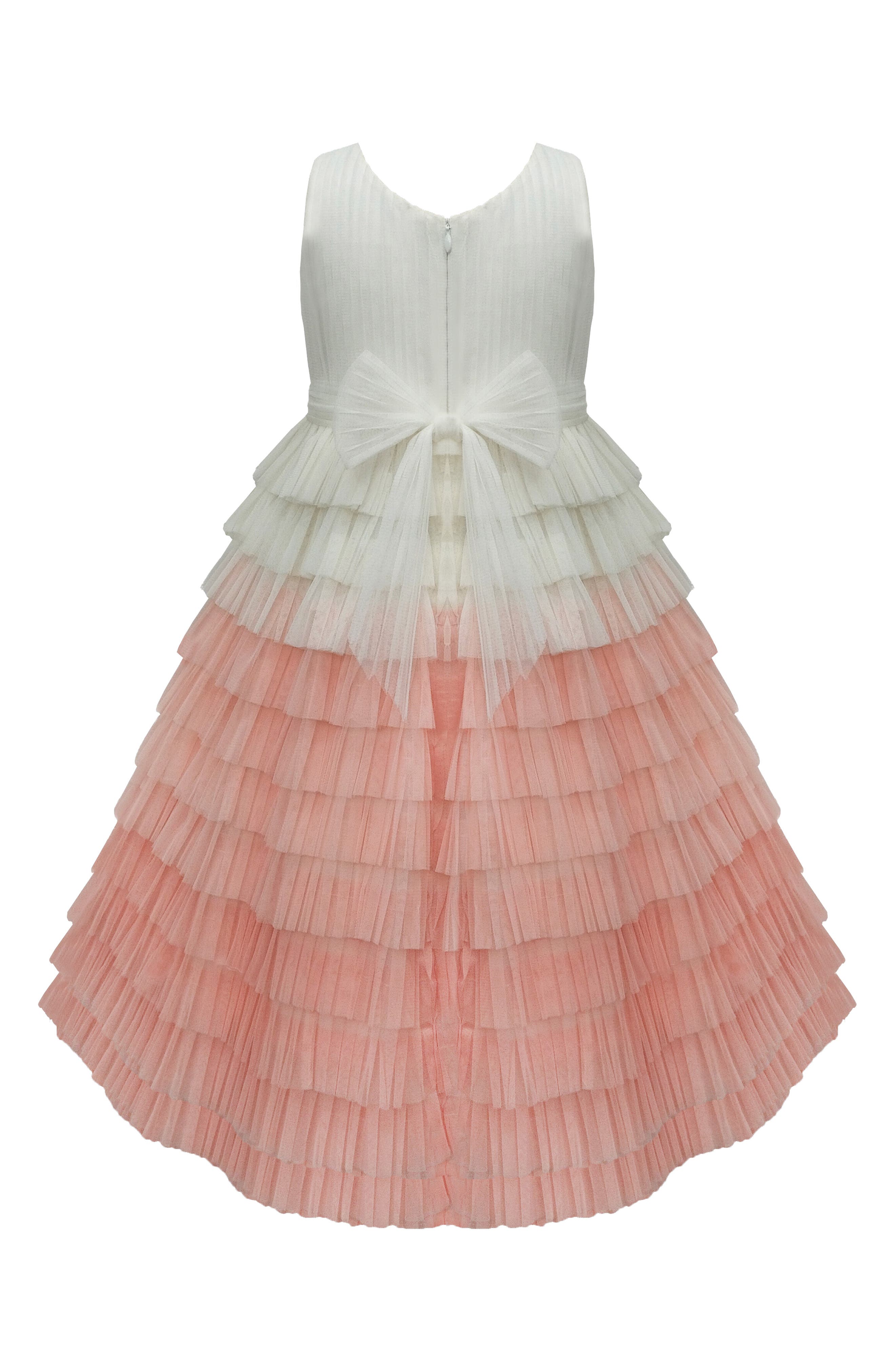 AMERICAN PRINCESS Kids' Ruffle Tiered Party Dress | Nordstromrack