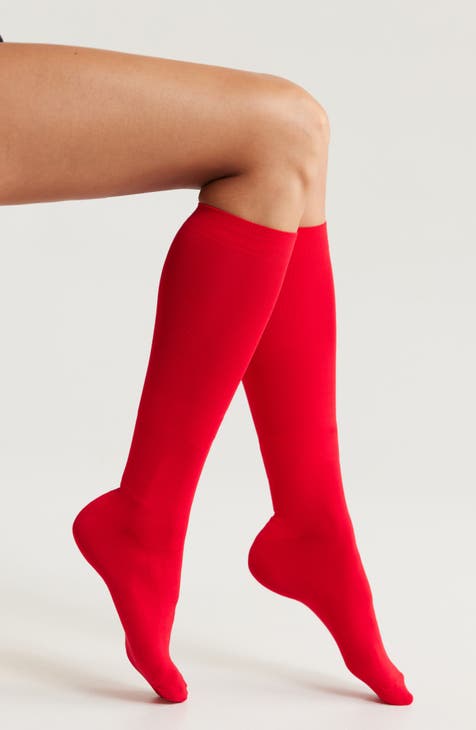 Womens red boot socks store