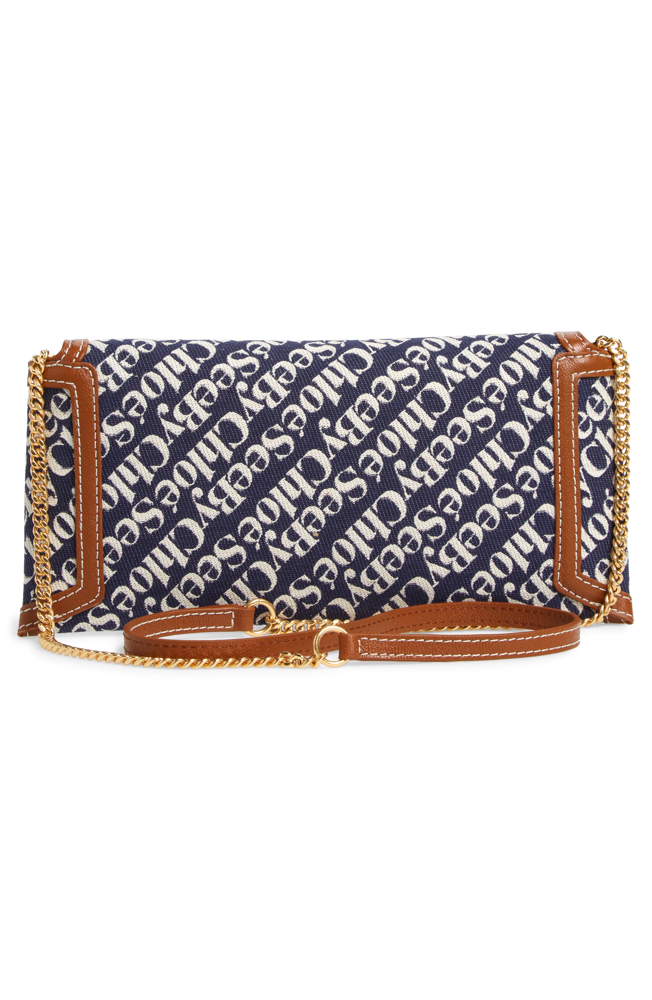 See by Chloé Joan Logo Print Shoulder Bag | Nordstromrack