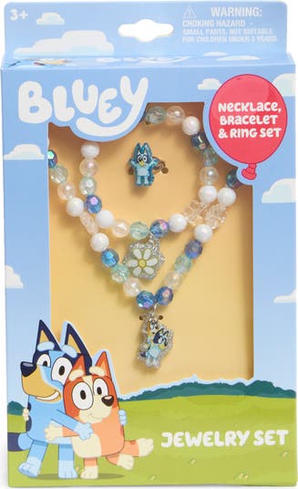 H.E.R. ACCESSORIES Kids' Bluey® Beaded Jewelry Set | Nordstromrack