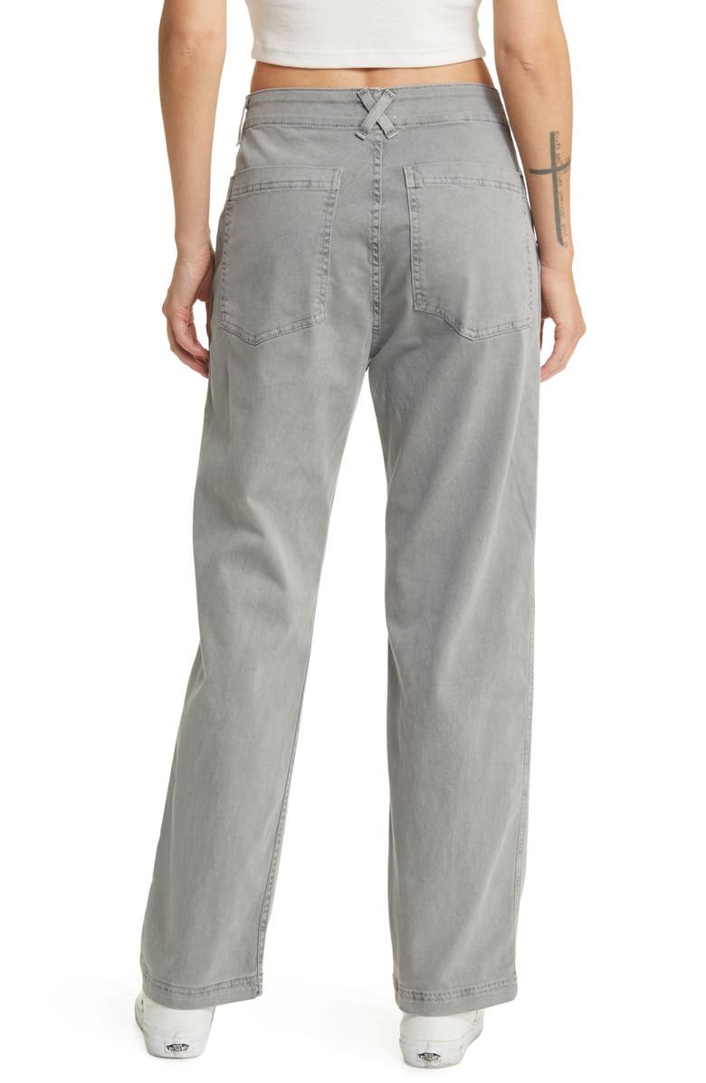 ASKK NY High Waist Relaxed Straight Leg Chinos | Nordstromrack