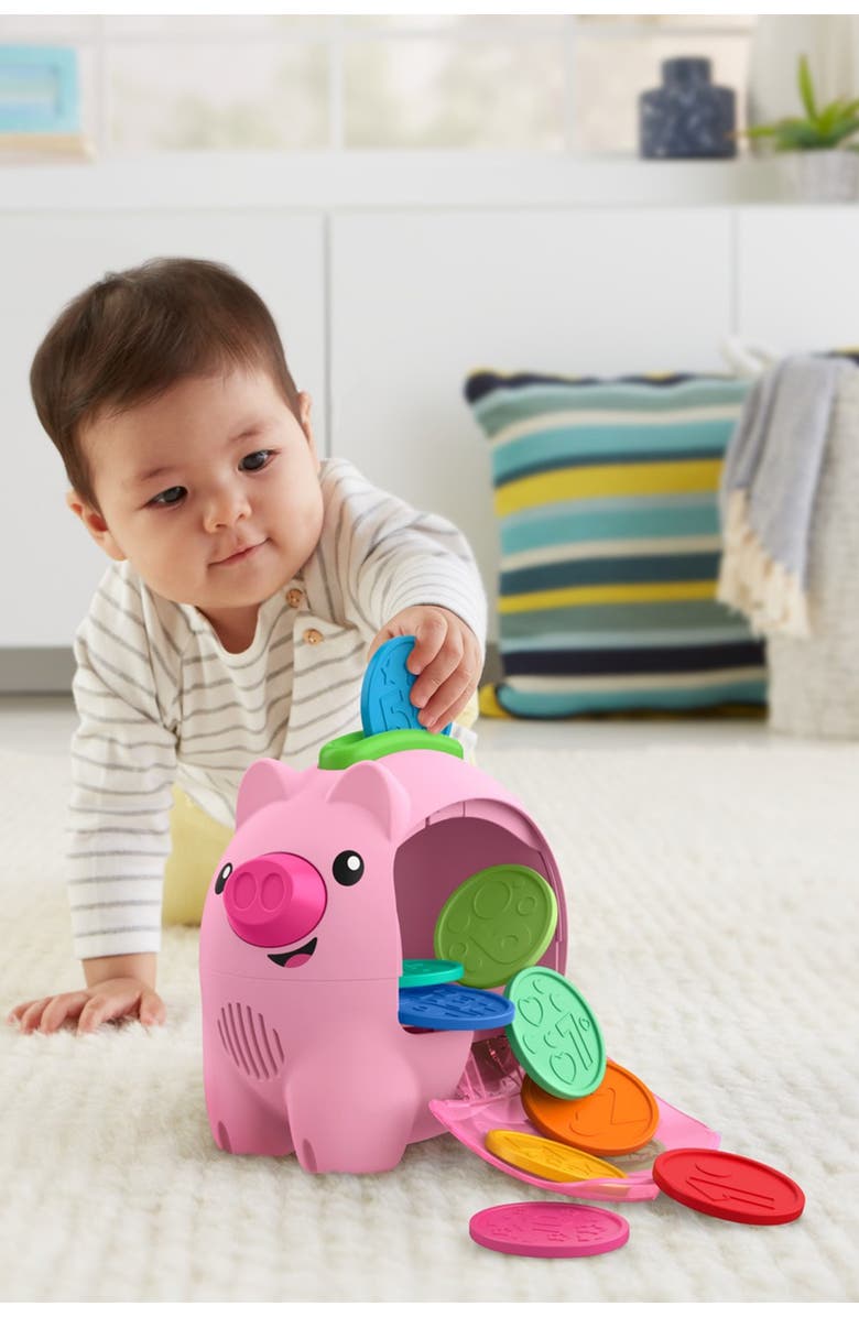 FISHER PRICE Fisher-Price® Laugh & Learn® Count & Rumble Piggy Bank ...