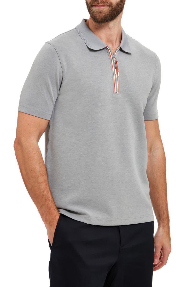 Sealskinz Shipdham Modal Blend Quarter Zip Polo | Nordstromrack